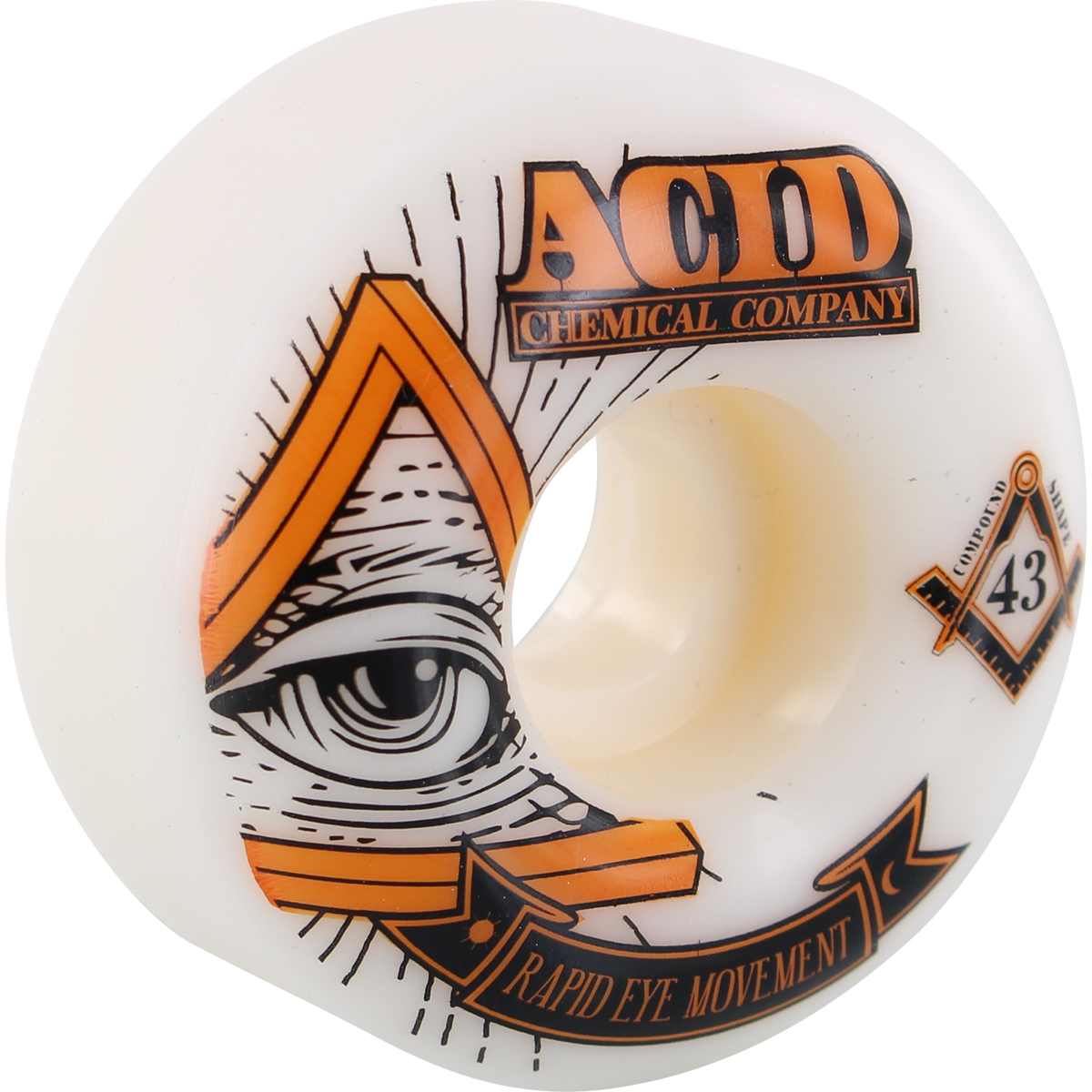 Acid R.E.M Formula - Pyramid Skateboard Wheels - (Set of 4) – Universo ...