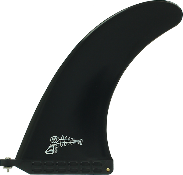Ray Gun Plastic Center Fin 9" Black Surfboard FIN – Universo Extremo ...